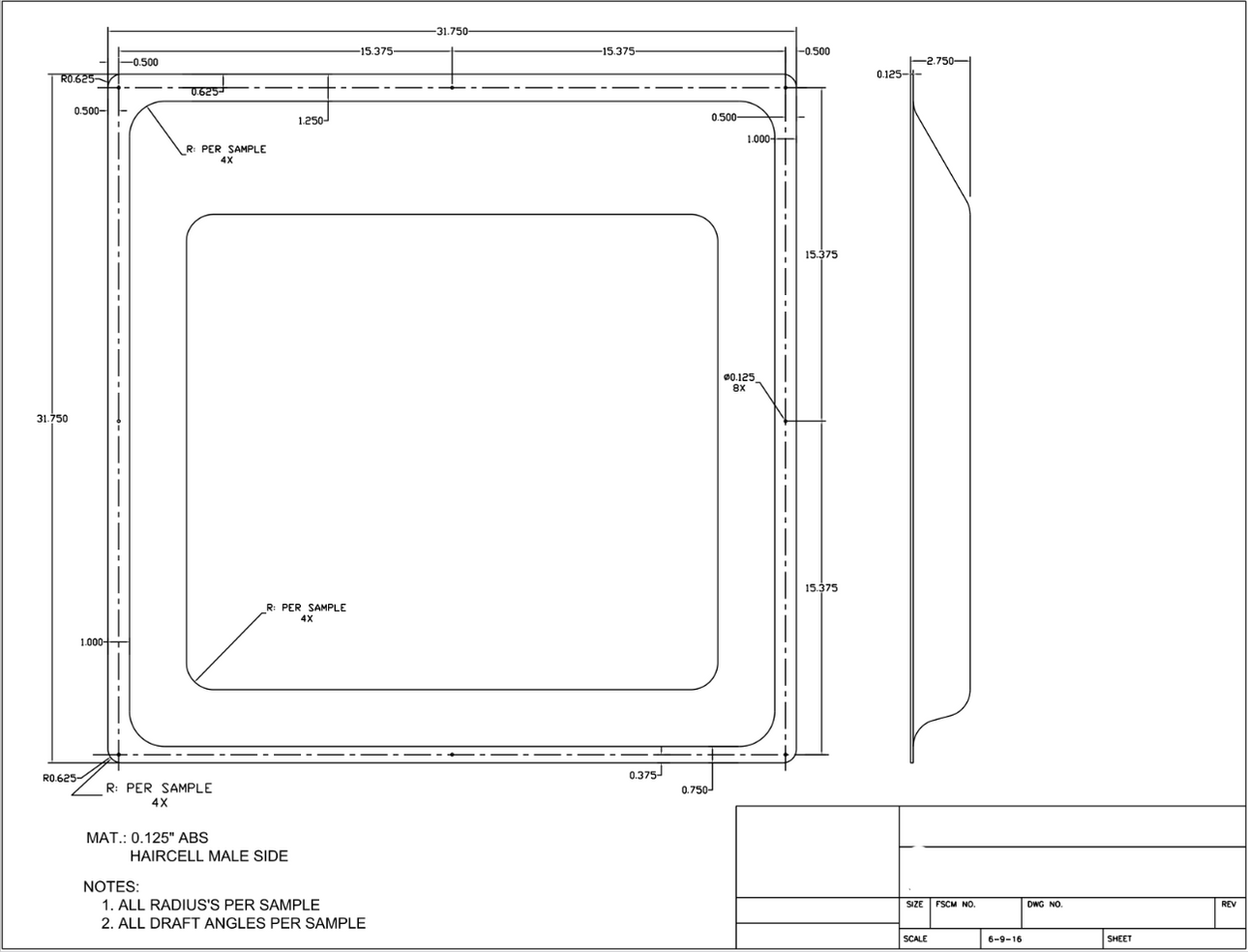 Home Elevator Door Baffle Safety - Elevator Space Guard | Universal Lifts